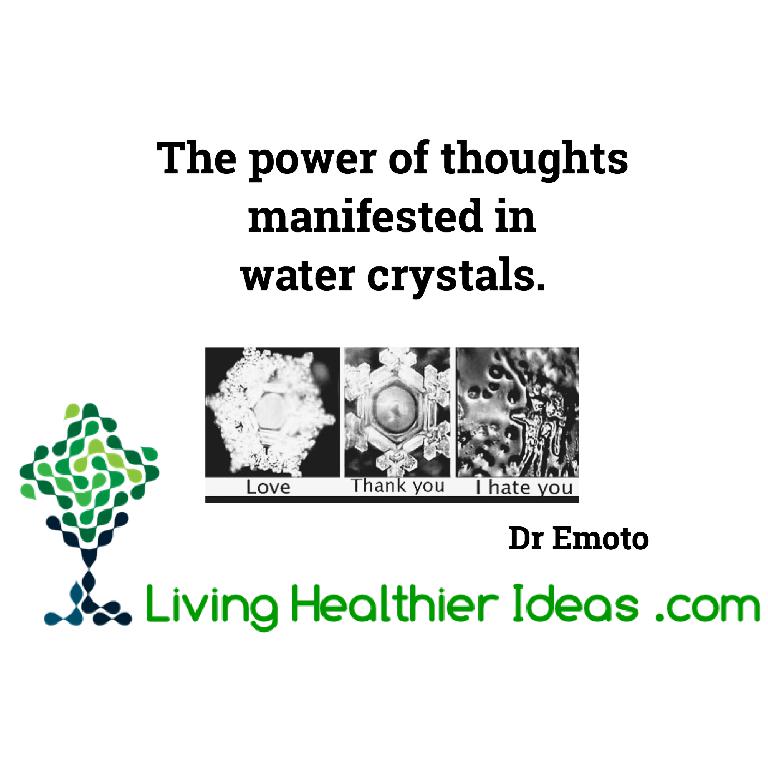 The power of thought and water. Dr Masaru Emoto